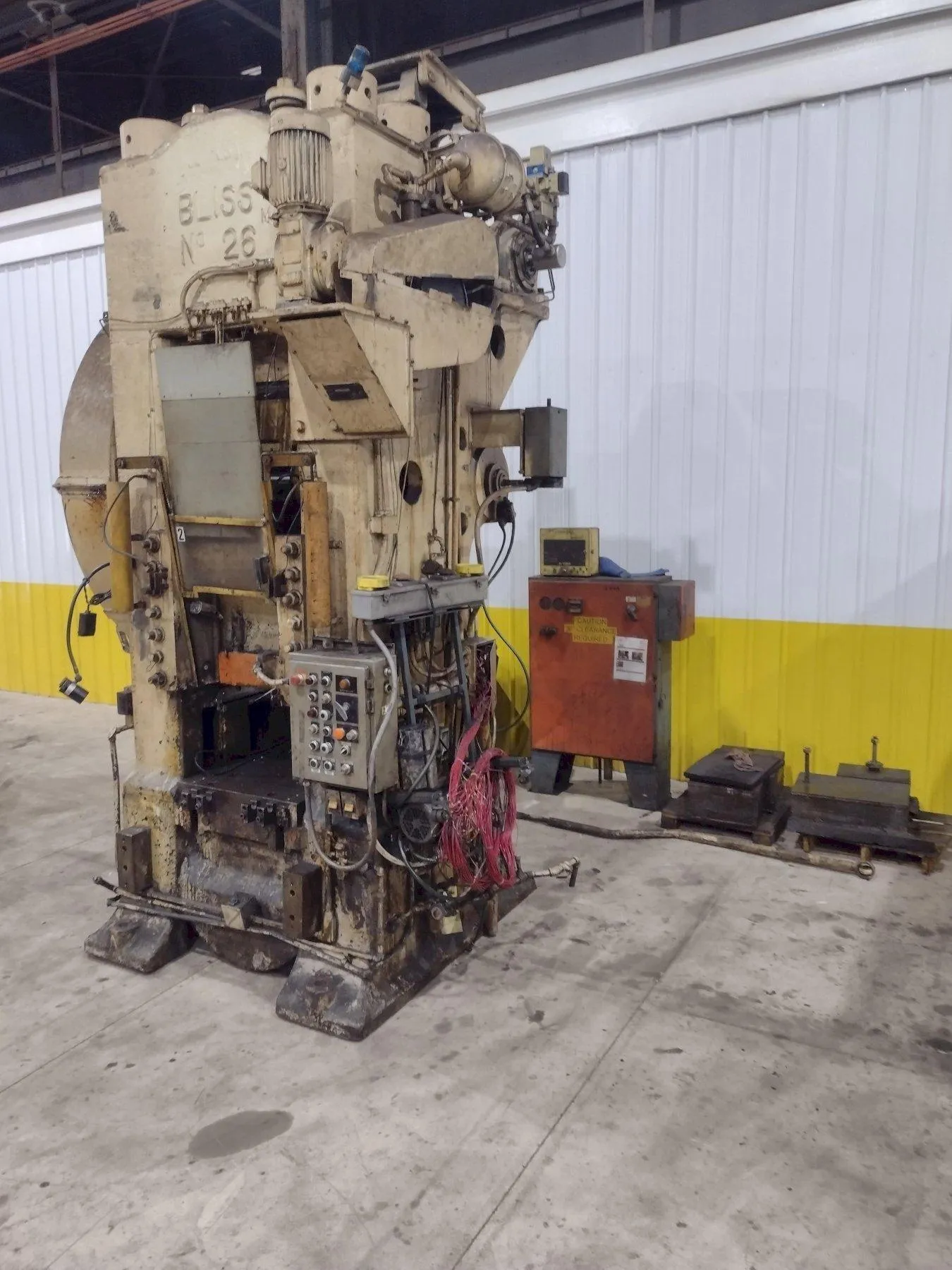 800 TON BLISS MODEL #26 KNUCKLE JOINT PRESS Good for Sale | Toledo ...
